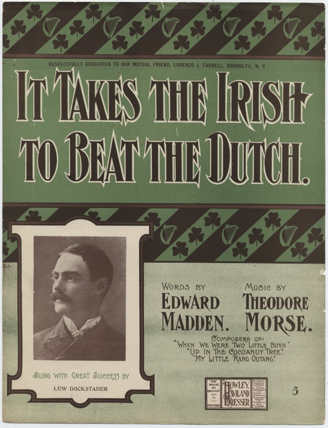 It Takes The Irish To Beat The Dutch