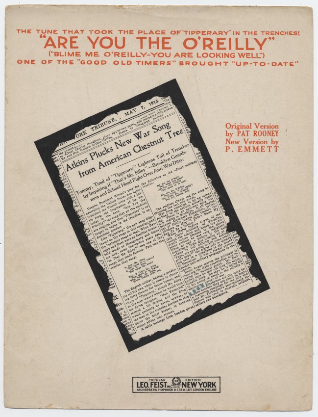 Are You The O'Reilly